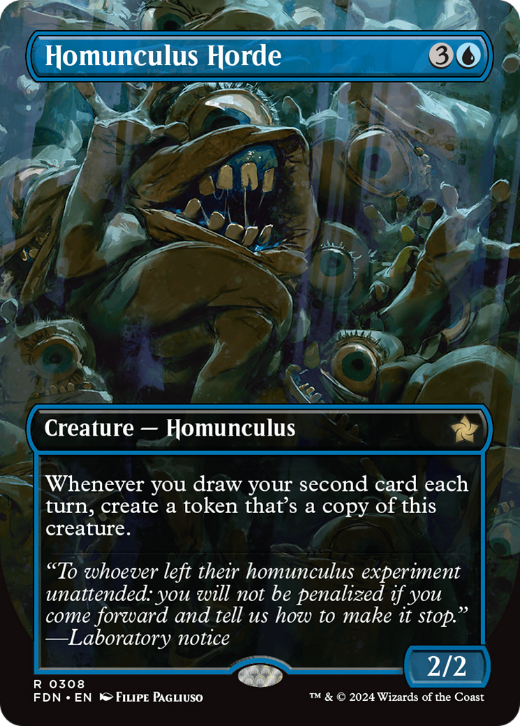 Homunculus Horde (Borderless) [Foundations] – ineko card shop