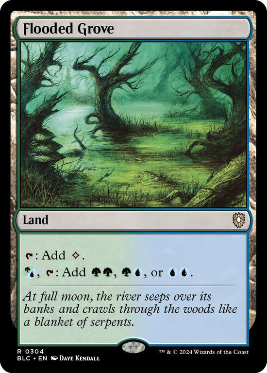 Flooded Grove [Bloomburrow Commander] – ineko card shop