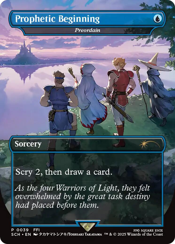 Prophetic Beginning - Preordain [Store Championships 2025] – ineko card ...