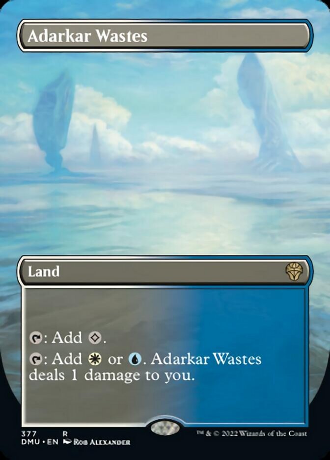 Adarkar Wastes (Borderless Alternate Art) [Dominaria United] – ineko ...